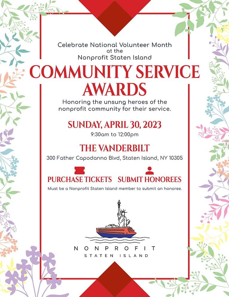 Nonprofit Staten Island's 11th Annual Community Service Awards ...