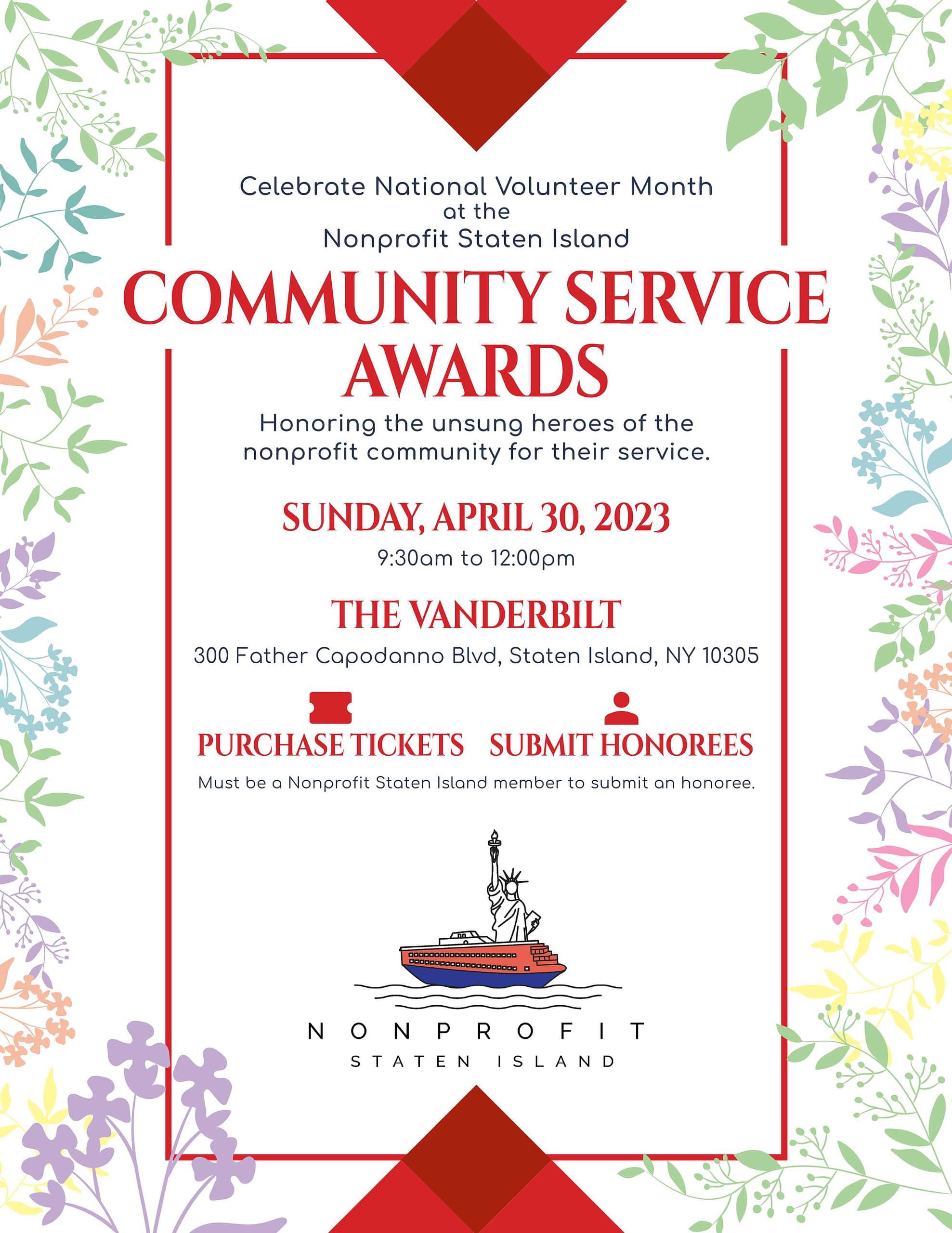 Nonprofit Staten Island's 11th Annual Community Service Awards ...