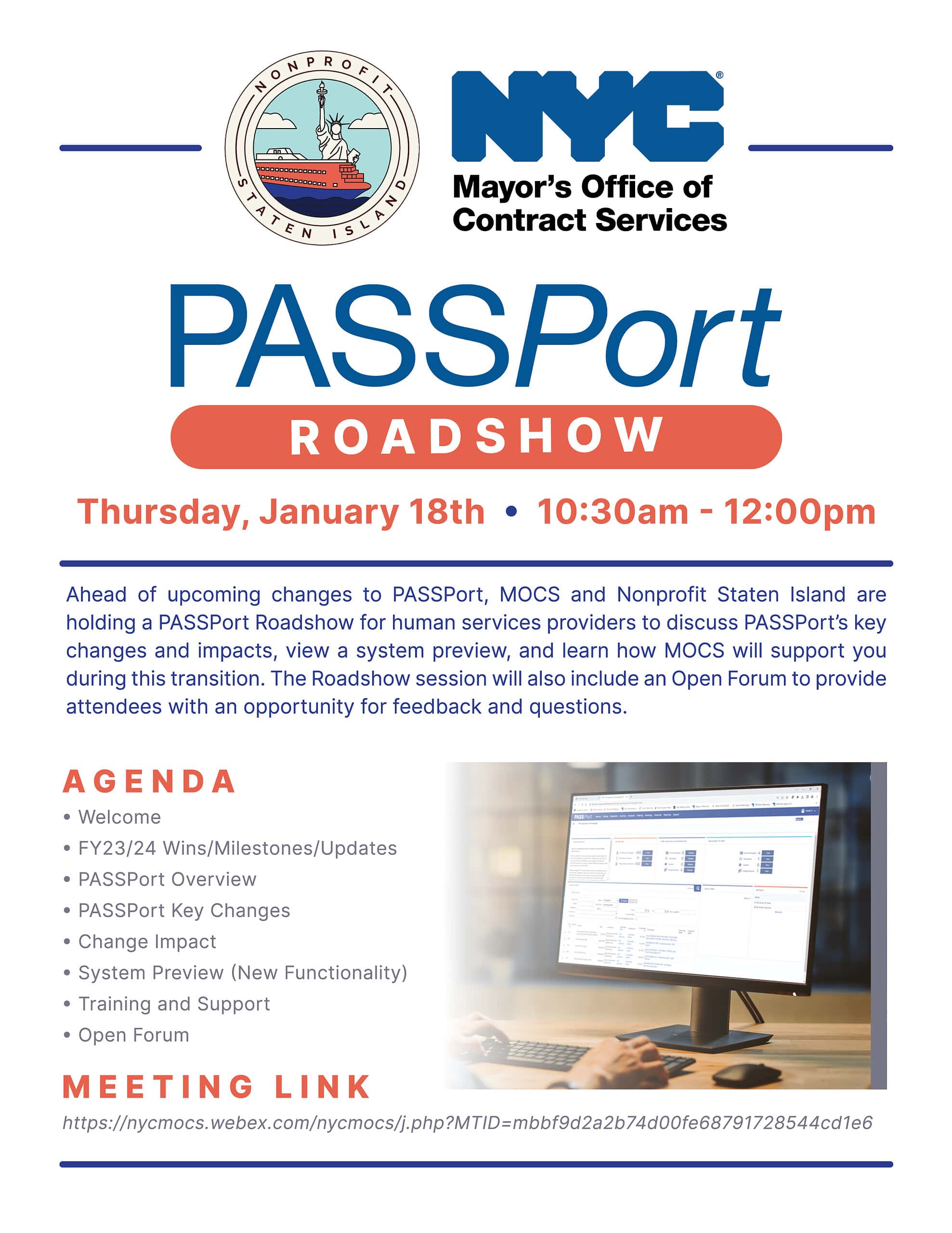 PASSPort Roadshow - Nonprofit Staten Island