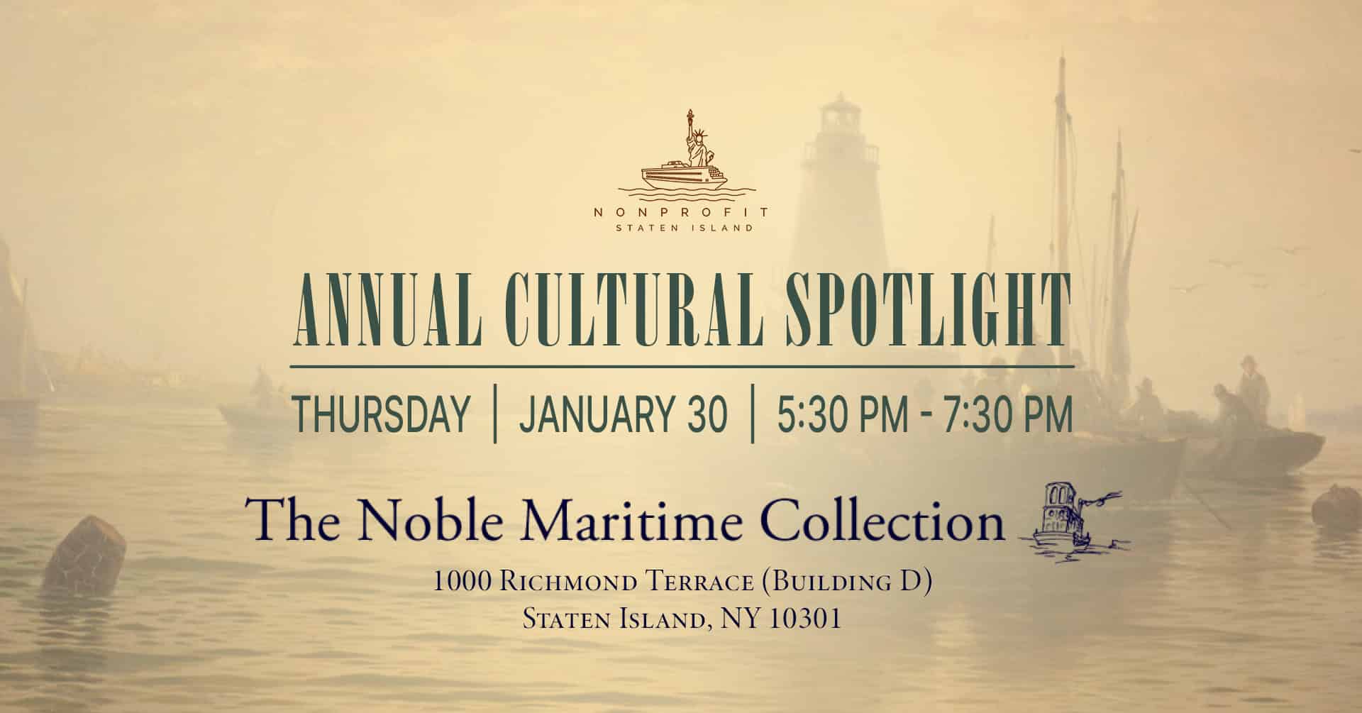 Annual Mixer: A Night at the Noble Maritime Collection - Nonprofit ...